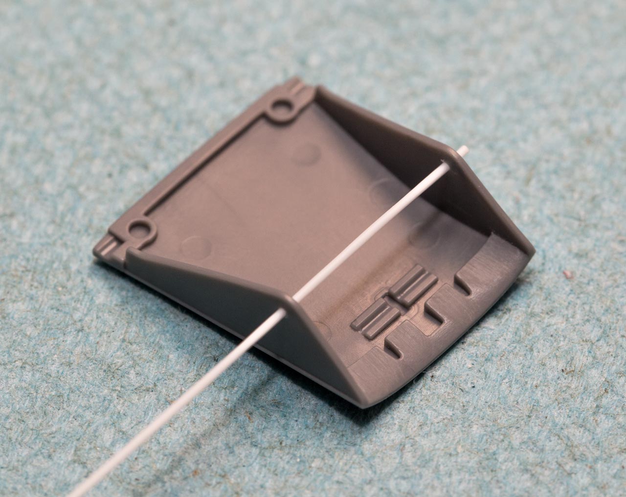 P-51 rear radiator scoop support brace - Wings Tracks Guns