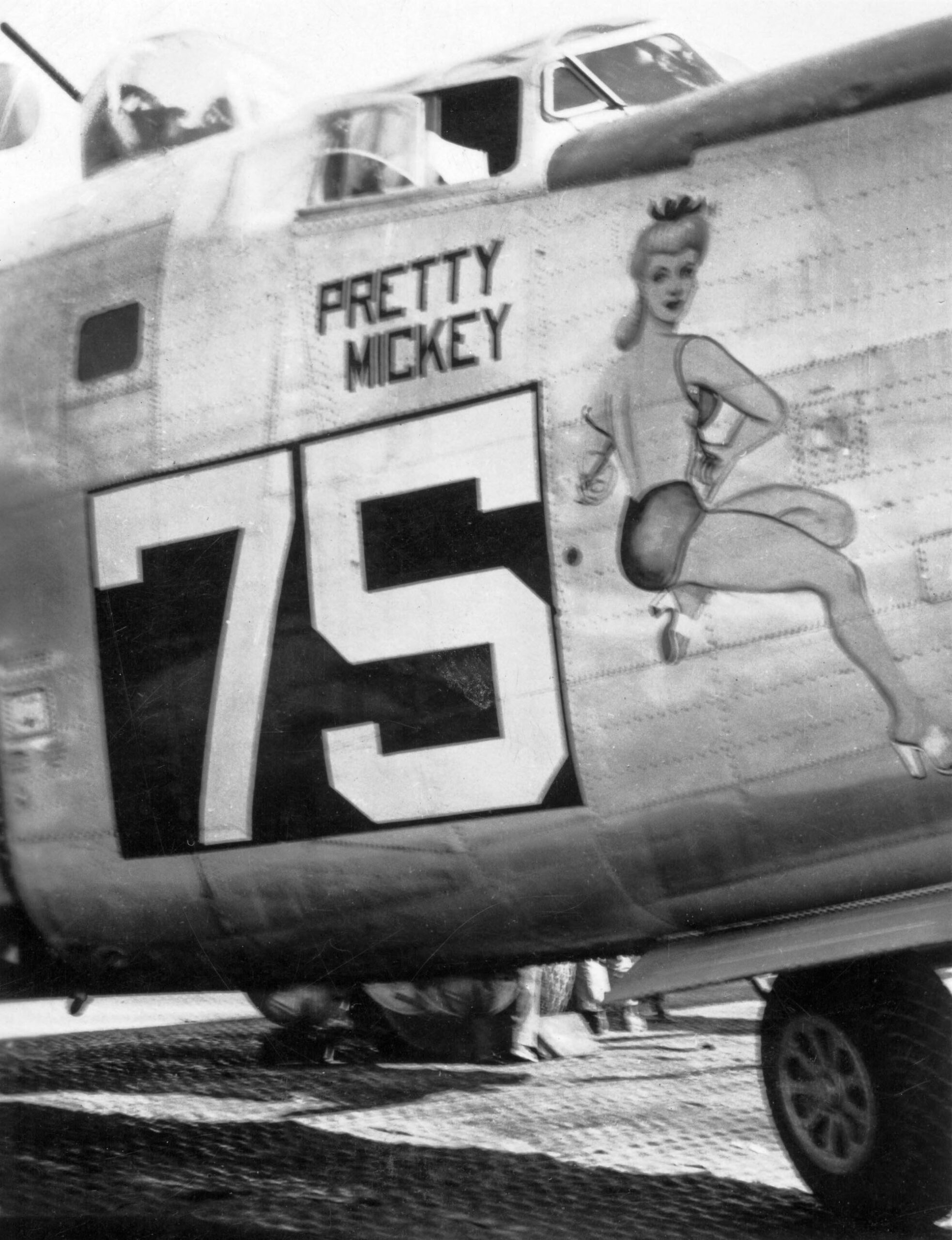 Consolidated B-24H Liberator – “Pretty Mickey" - Wings Tracks Guns
