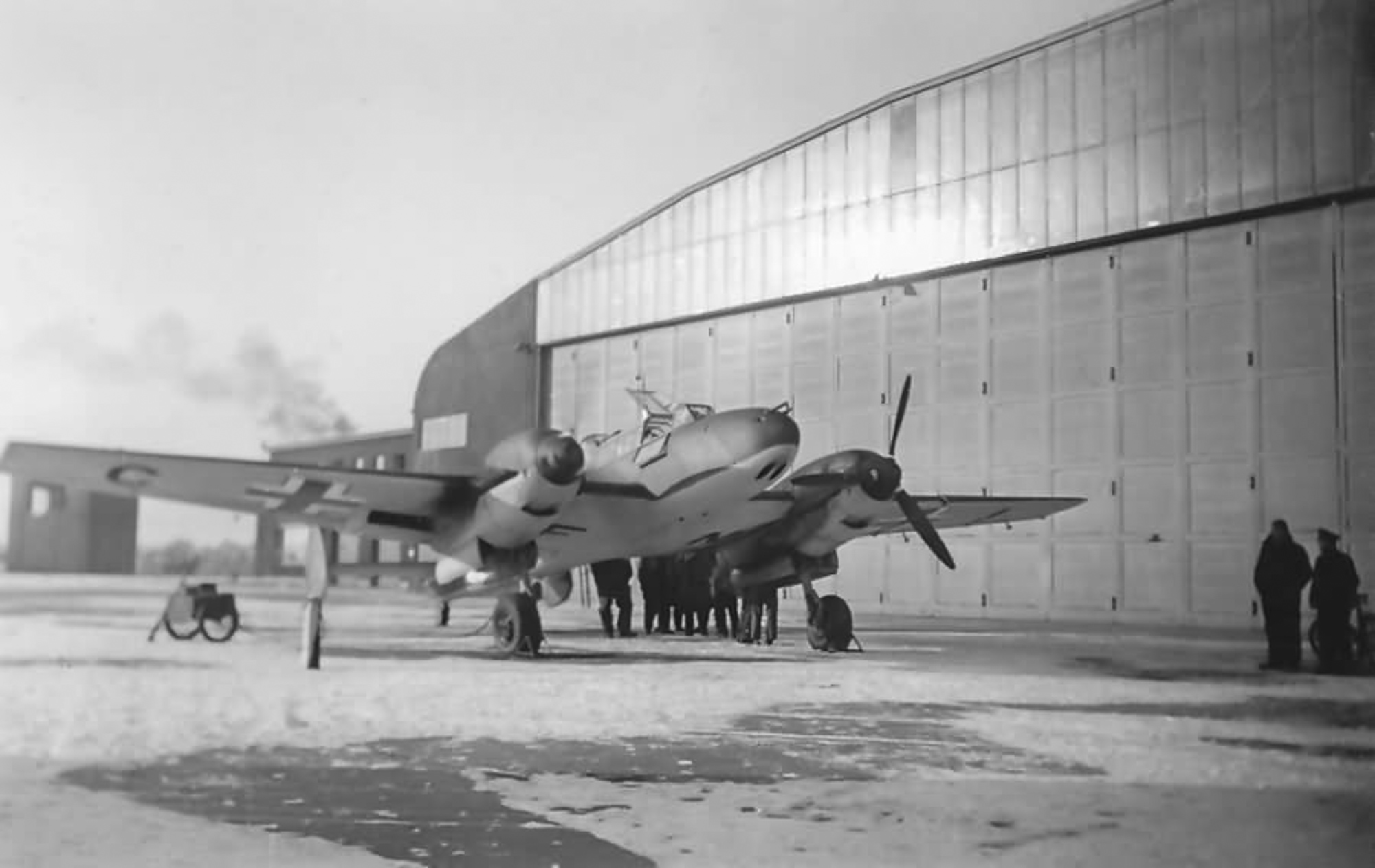 Messerschmitt Bf 110C-2 of ZG26 in Magdeburg - Wings Tracks Guns
