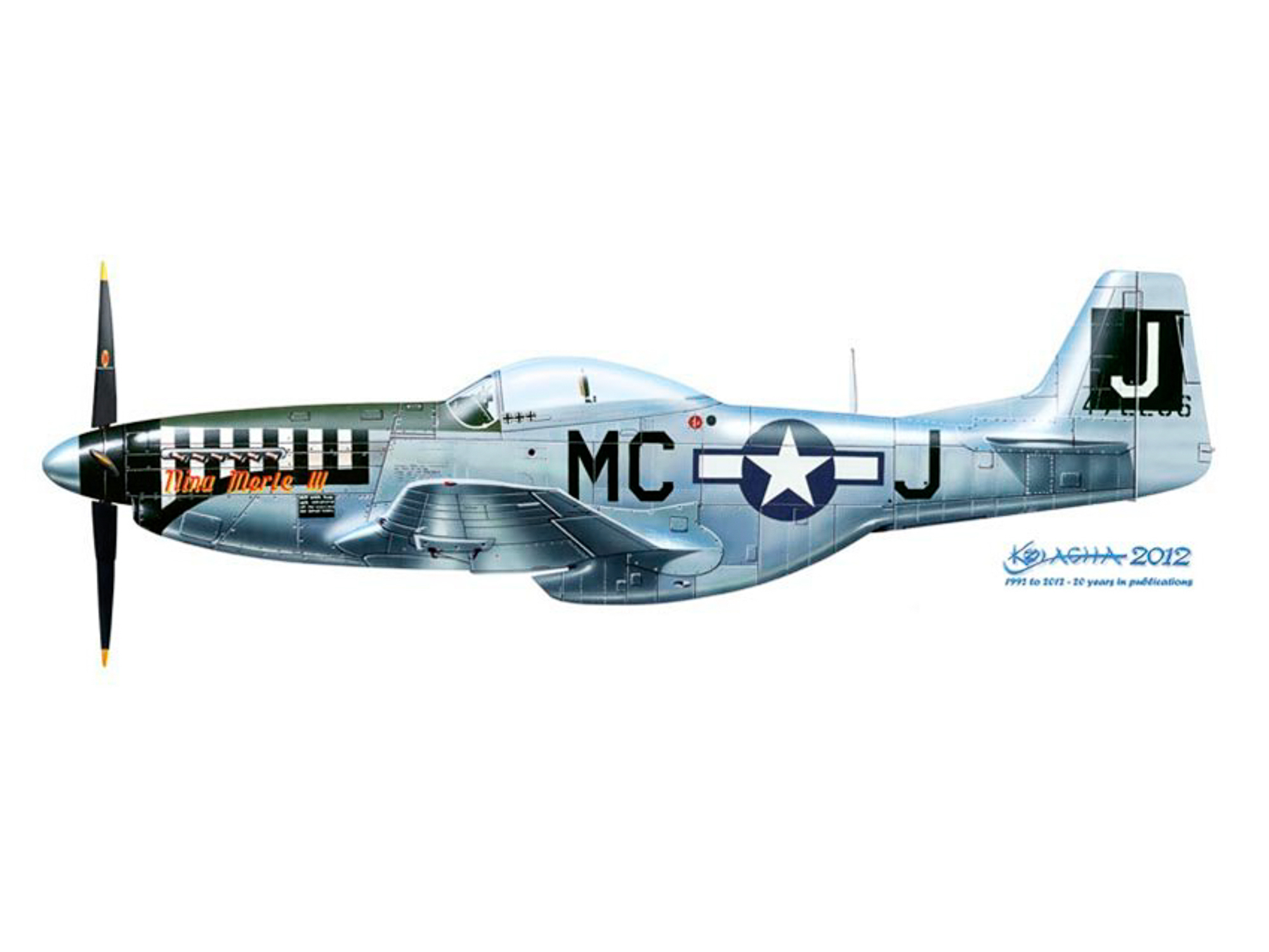 P-51D Mustang – “Nina Merle III” - Wings Tracks Guns