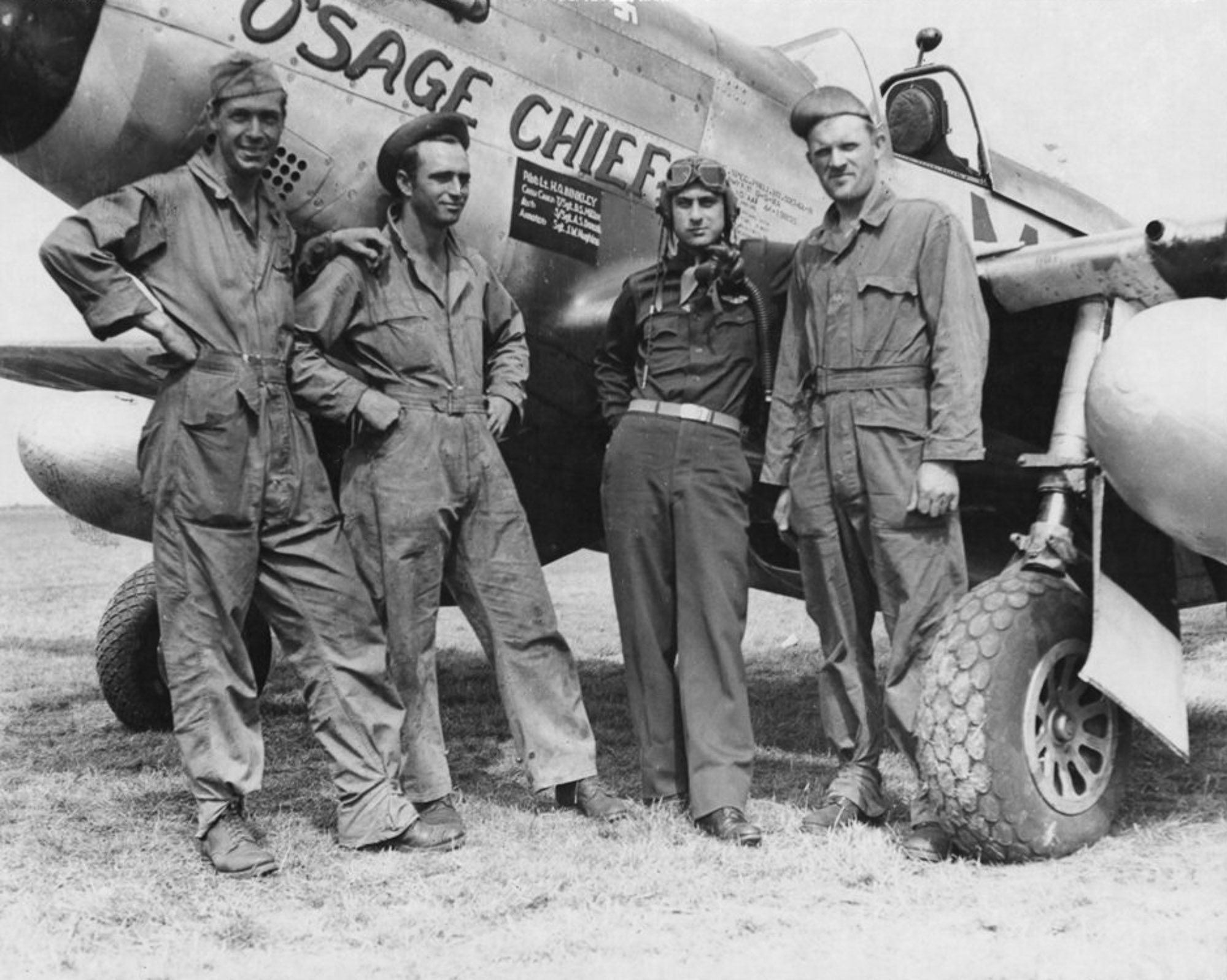 P-51D Mustang – "O'Sage Chief" - Wings Tracks Guns